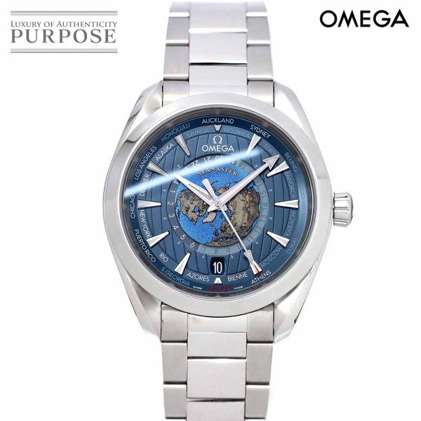 [New Finished] Omega OMEGA Seamaster Aqua Terra GMT World Timer Master ...