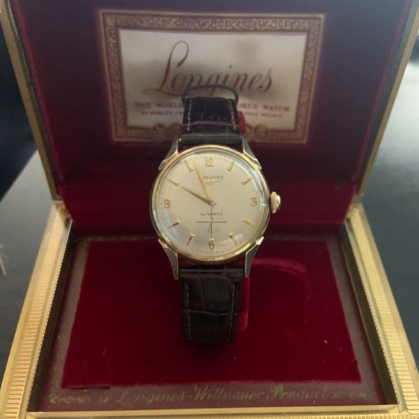 Vintage 1953 Longines Automatic Watch sub second 19A movement with ...