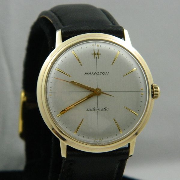 FS: Vintage Hamilton Dress Watch, 'Crosshair' Dial | WatchCharts