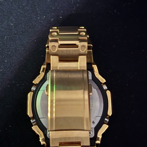 Casio G-Shock gw-m5610 with aftermarket gold mod | WatchCharts Marketplace