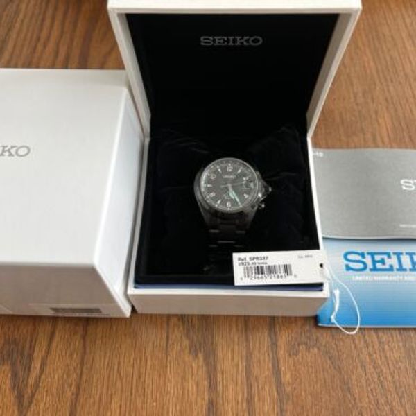 Seiko Prospex Alpinist Black Limited Edition "Night Vision" - SPB337 ...