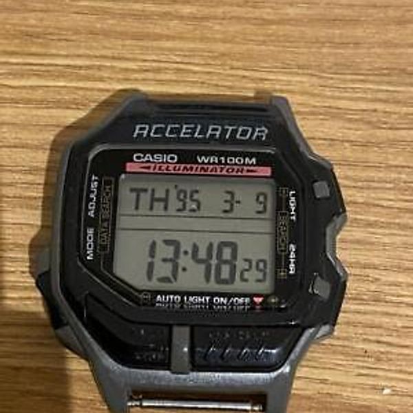 CASIO ACL - 200 ACCELATOR LCD WRISTWATCH - GWO | WatchCharts Marketplace