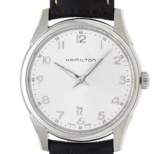 HAMILTON Watch Jazzmaster Thinline H385111 / H38511553 Quartz Silver ...