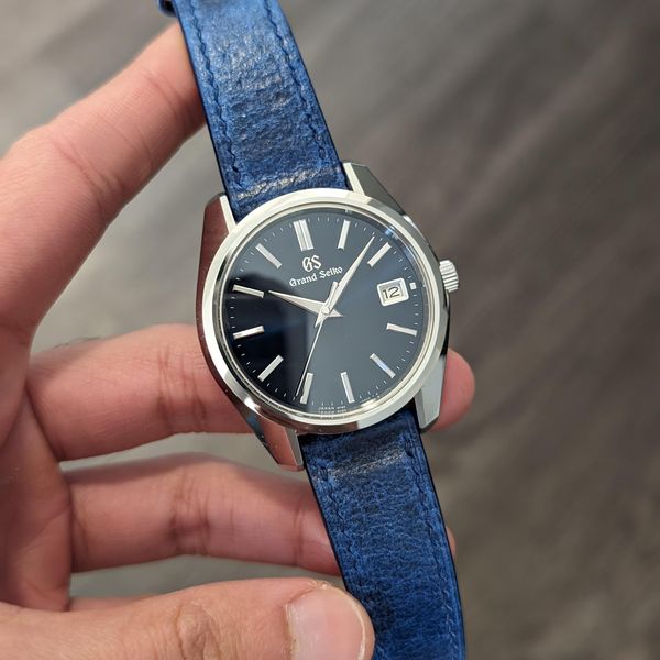 [WTS] Beautiful Blue Grand Seiko SBGP005 • Mint Condition • Full Kit ...