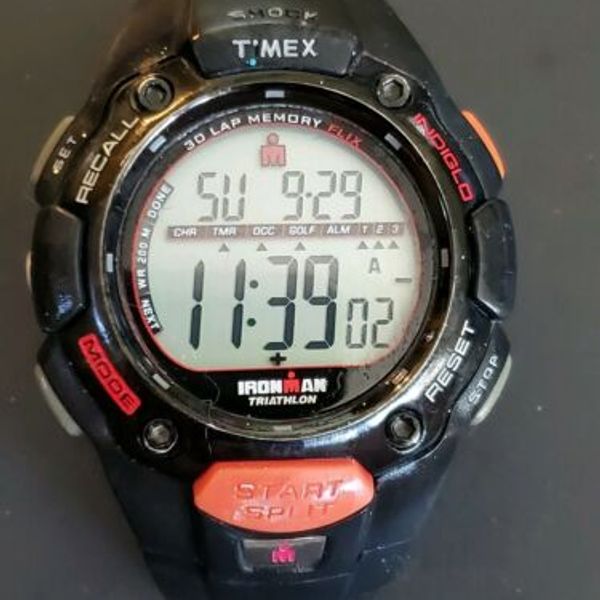 Timex Ironman Triathlon Shock 155 N6 Water Resist 200M Men's Watch ...