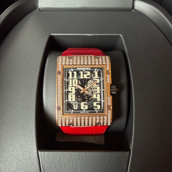 Richard Mille RM016 Rose Gold Diamond Full Set RM 016 | WatchCharts ...