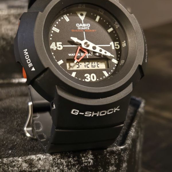 Casio G-Shock 1989 Classic Analog Digital Wristwatch - Black ...