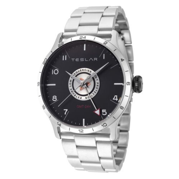 Teslar Men's TW-019 Re-Balance T-7 44mm Quartz GMT Watch | WatchCharts ...