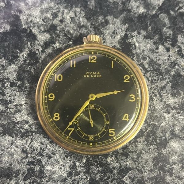 [WTS/WTT] Cyma De Luxe from 1940s - Working order Mechanical watch ...