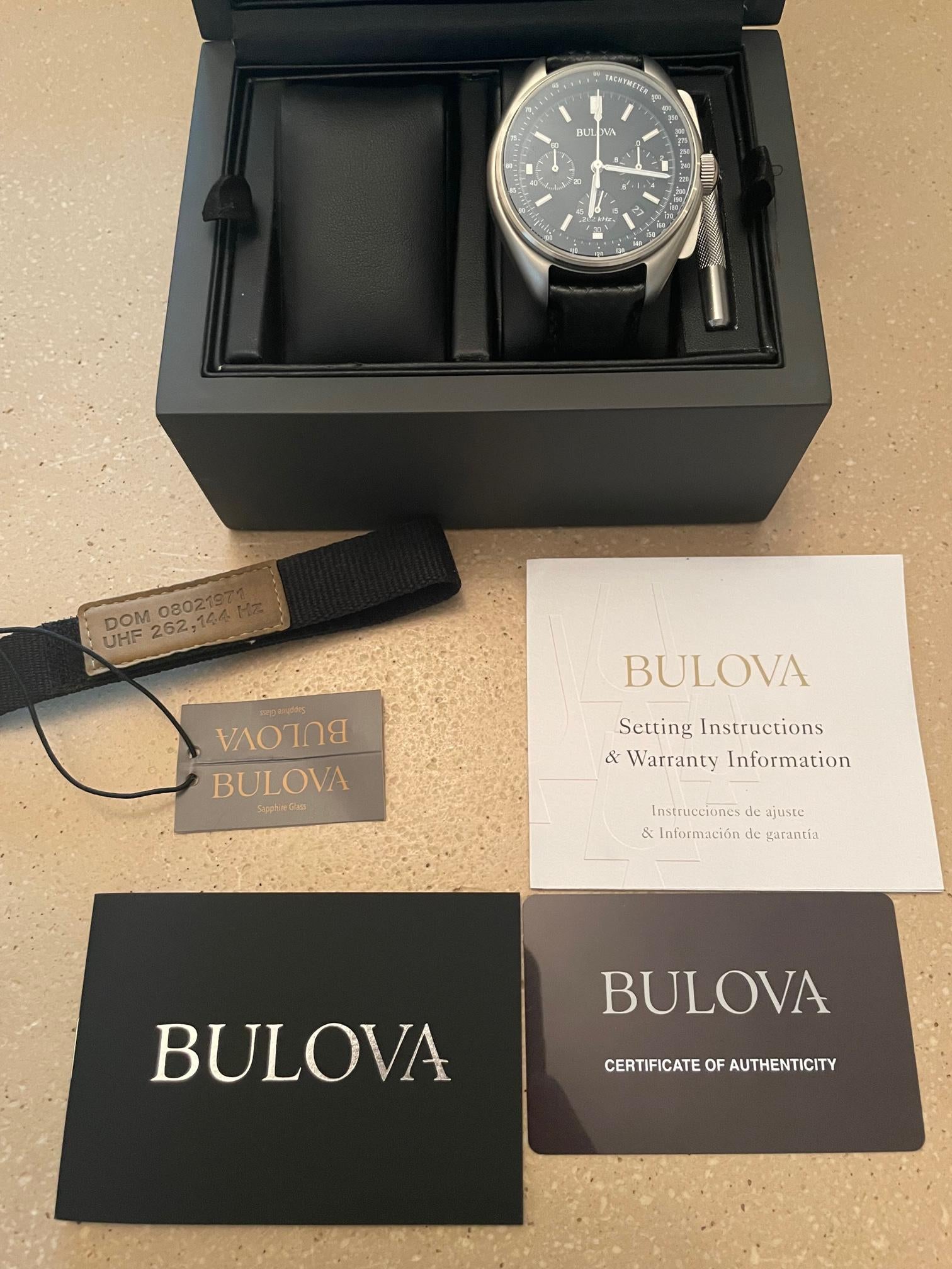 [WTS] Bulova Lunar Pilot (96B251) | WatchCharts Marketplace