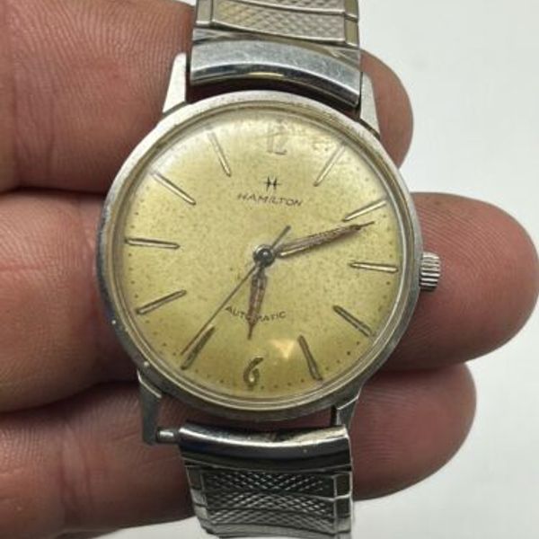 Vintage 1950’s Hamilton Automatic Men's Watch Wristwatch Running ...