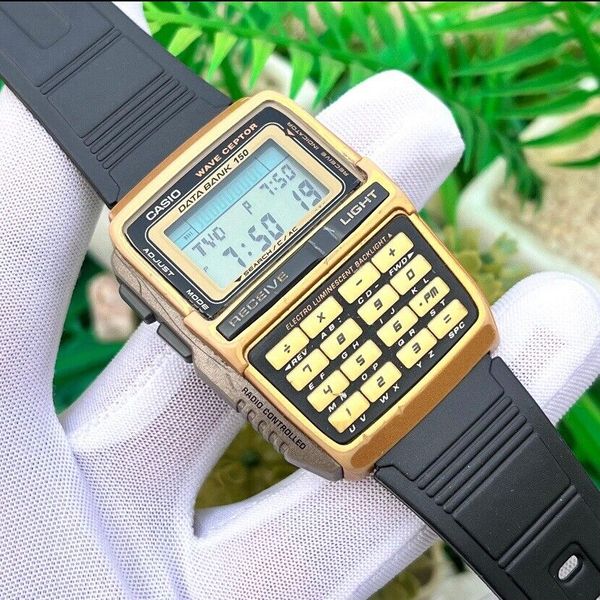 Vintage Casio DBC-W151 Digital Calculator Data Bank Wave Ceptor Japan ...