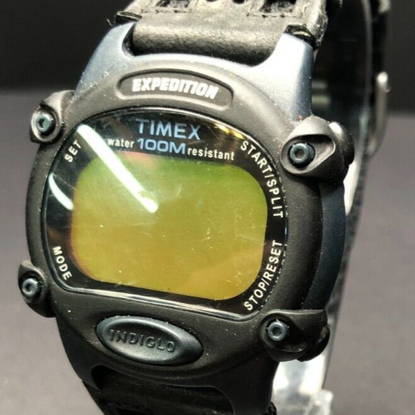 Men's Timex Expedition Digital Watch WR100M - Needs Battery ...