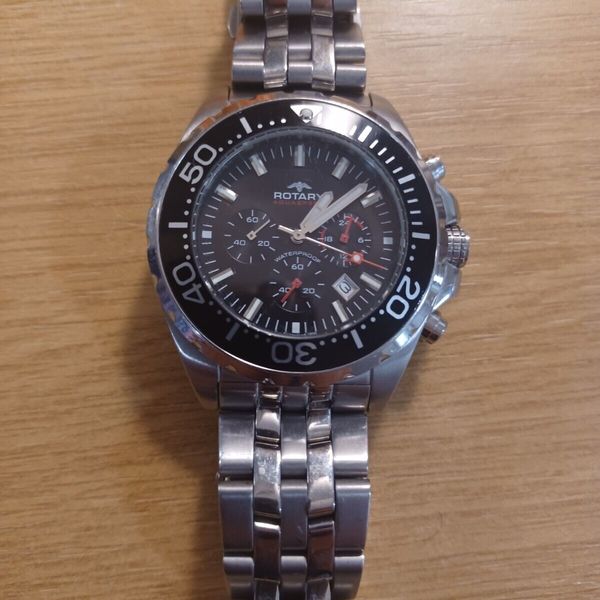 Vintage Rotary AGB00013/C/04 Quartz Aquaspeed Divers Watch - New ...