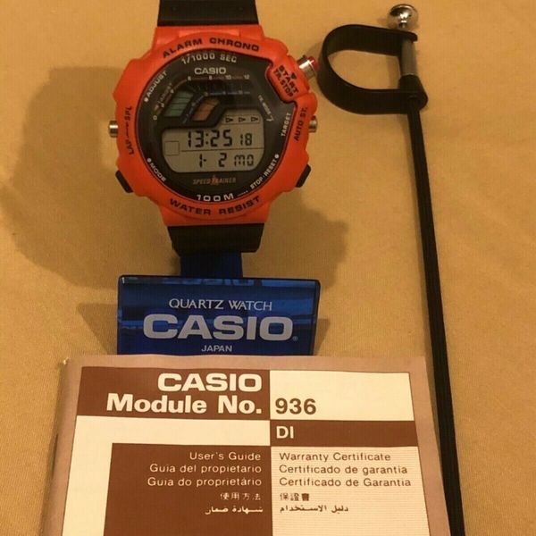 Rare Vintage NOS Casio STR-1000(936) Speed Trainer Japan | WatchCharts ...