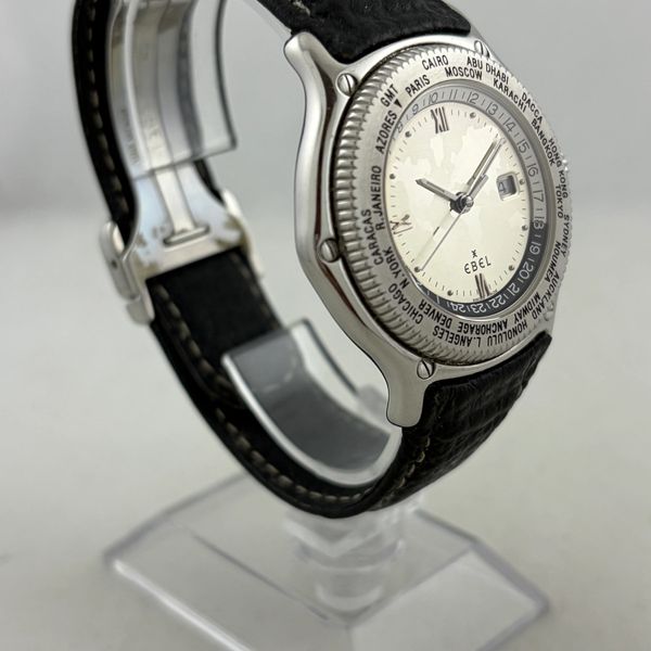 Ebel Voyager Automatic GMT World Time Watch, Working | WatchCharts ...