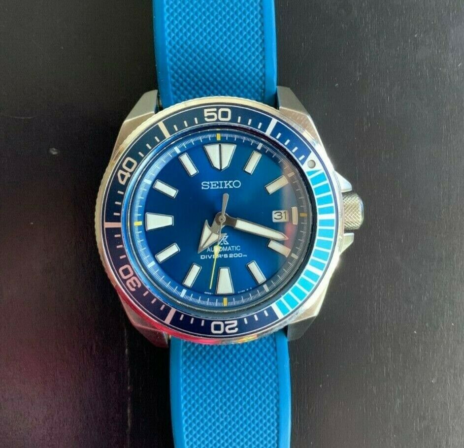 Seiko Samurai SRPB09 Blue Lagoon Limited Edition | WatchCharts