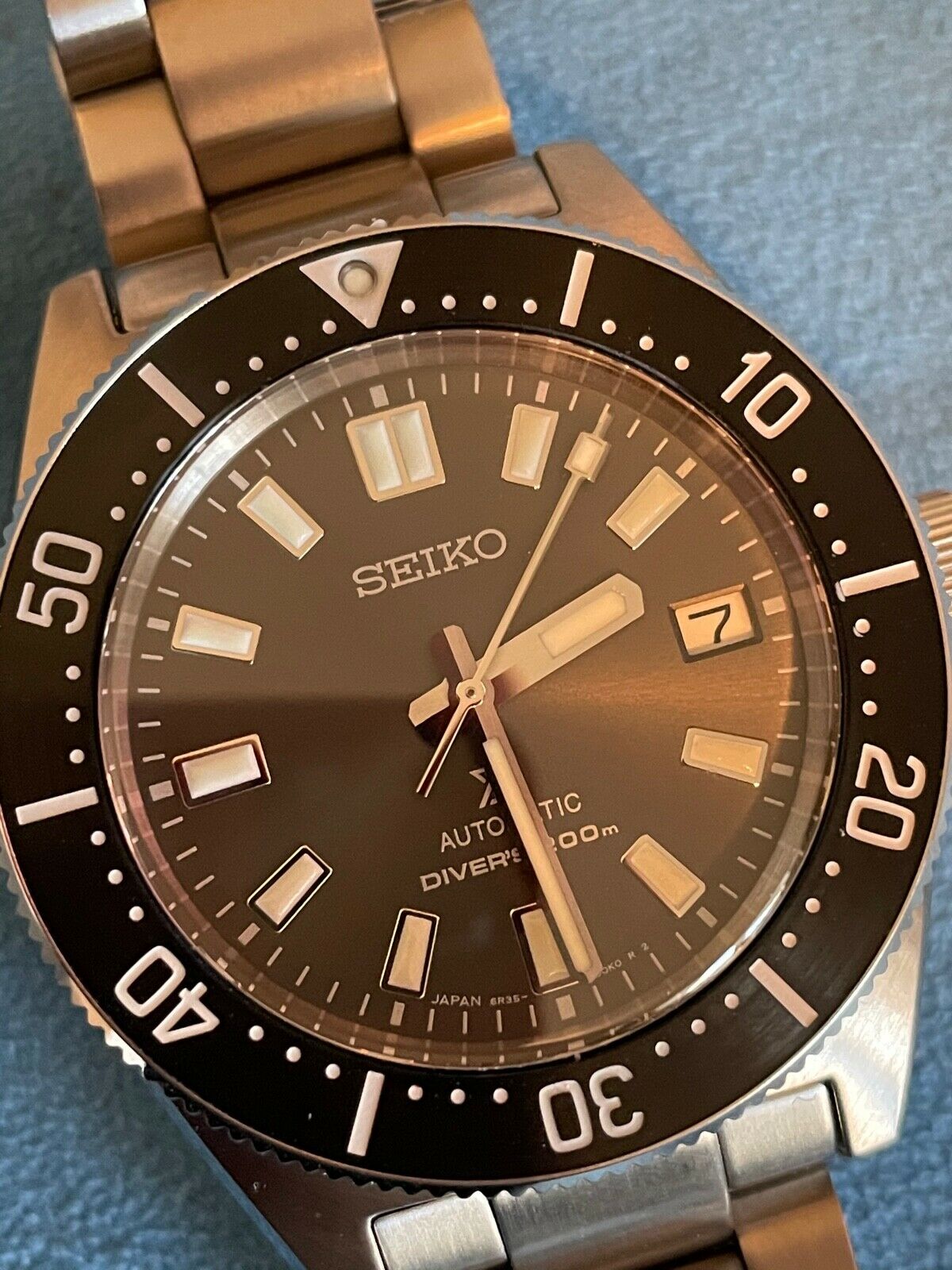 Seiko Prospex SBDC101 62MAS with extras! 3 Marine National Straps ...