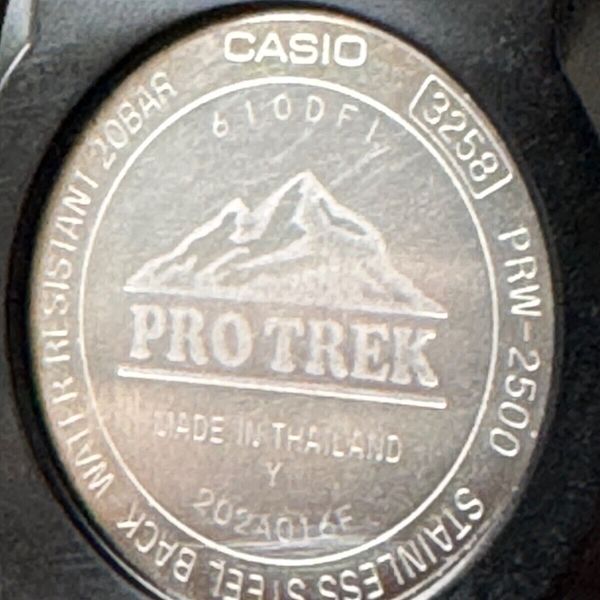 Casio Protrek PRW2500 Pro Trek Solar | WatchCharts Marketplace