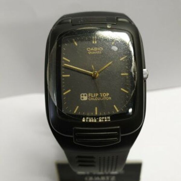 Casio FTP-10 flip-top vintage calculator watch | WatchCharts