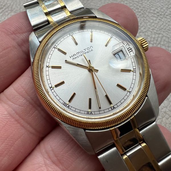 [WTS] Hamilton Masterpiece Quartz - coin edge bezel w/ original ...