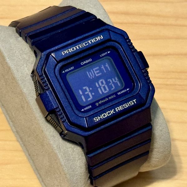 [WTS] Casio G-Shock Mini GMN-550 Purple Blue Square Digital Watch 550 ...