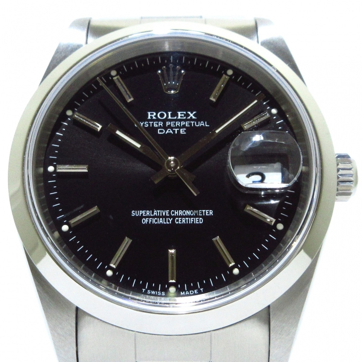 [New] [Used] ROLEX Oyster Perpetual Date Watch SS/12 frames + 1 extra ...