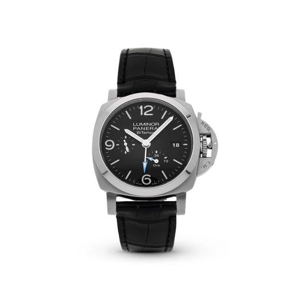 New Mar 2025 Panerai Luminor BiTempo 44 PAM01360 Black | WatchCharts ...