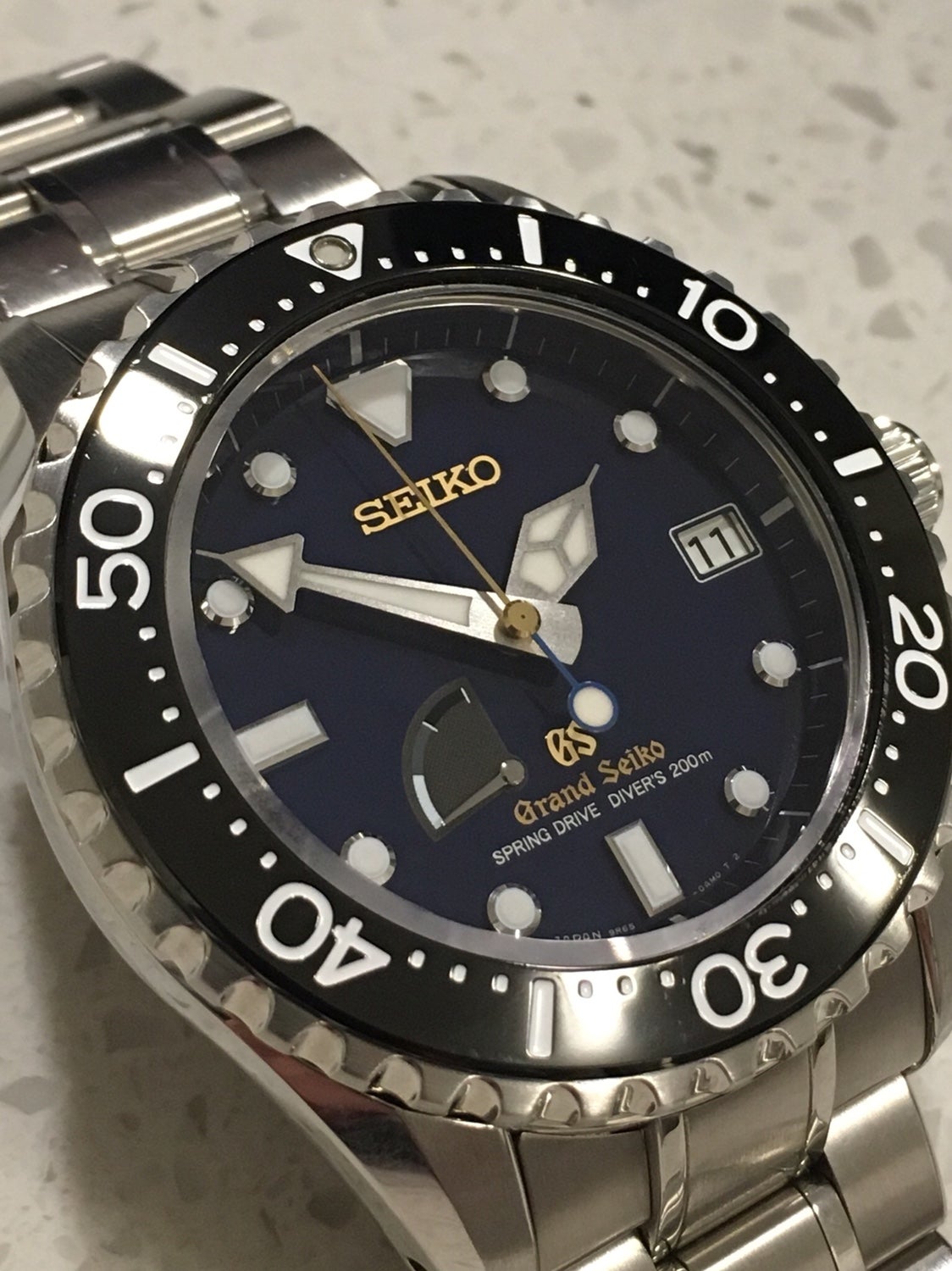 Grand Seiko Spring Drive Diver Limited Edition SBGA071 Price as of May ...