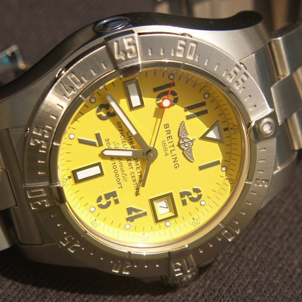 WTS: Breitling Avenger Sea Wolf SS Yellow | WatchCharts