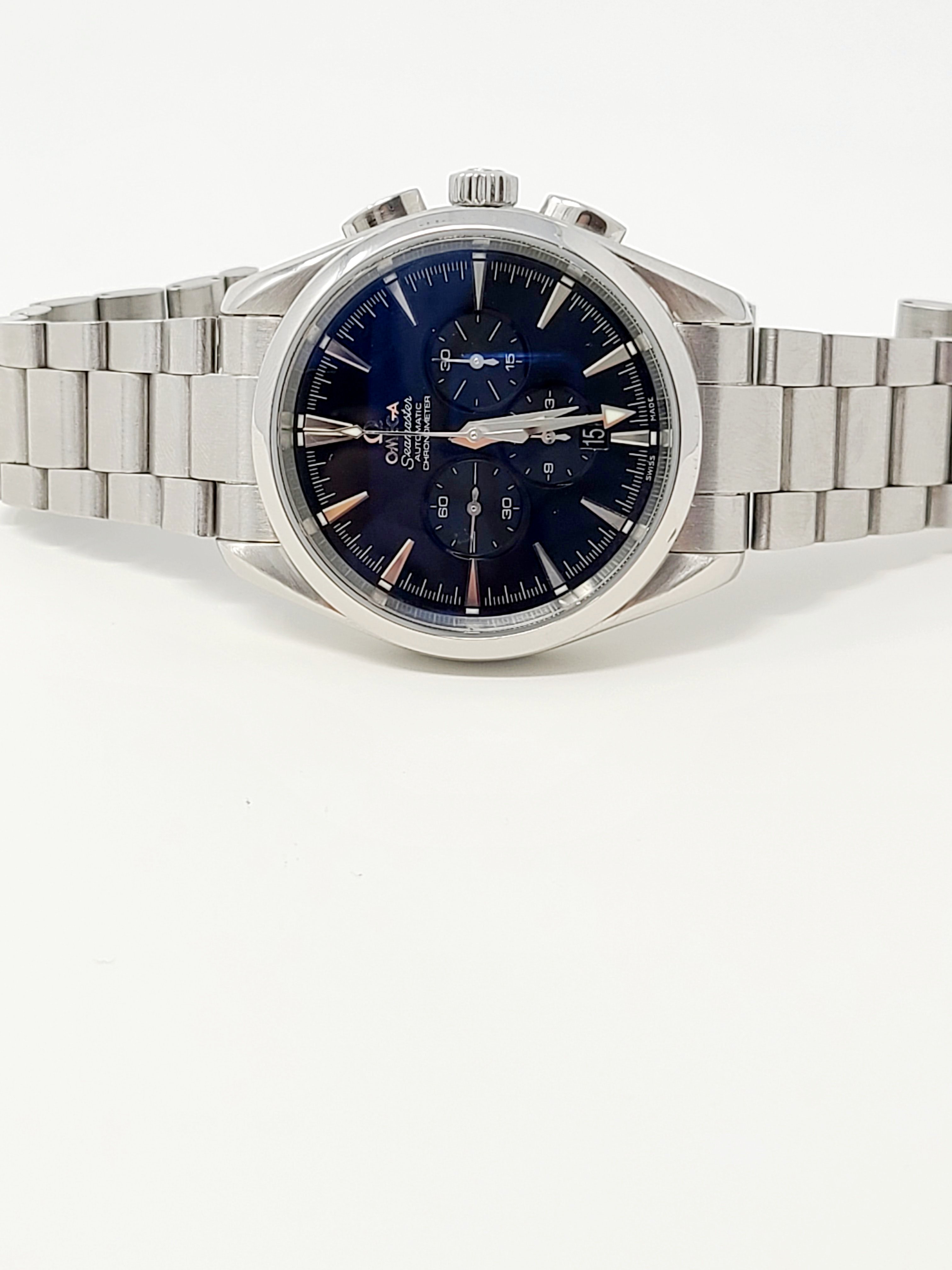2512.50 Omega aqua terra chronograph | WatchCharts Marketplace