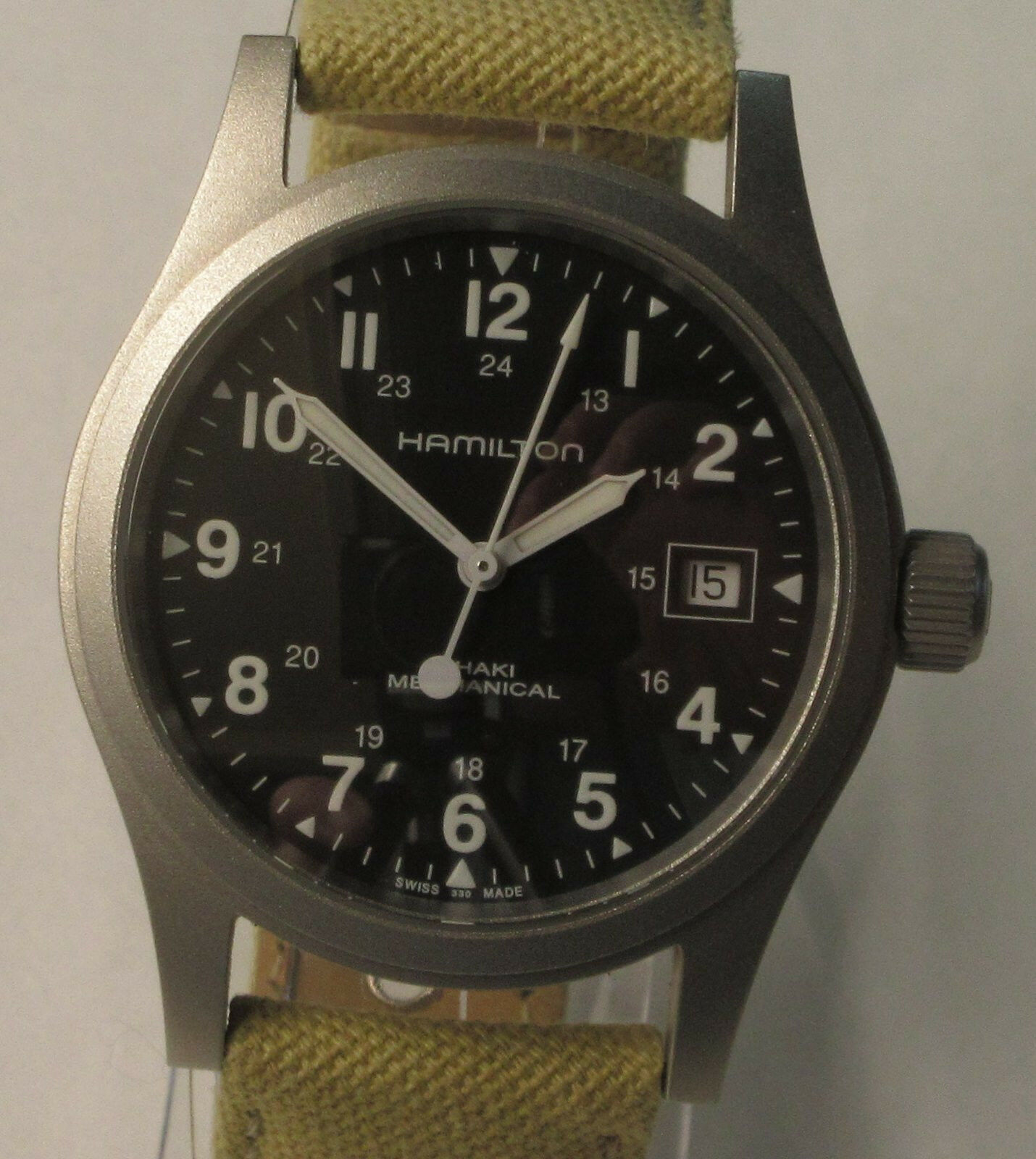 Hamilton Khaki Field Mechanical 38mm (model H69419933) | WatchCharts ...
