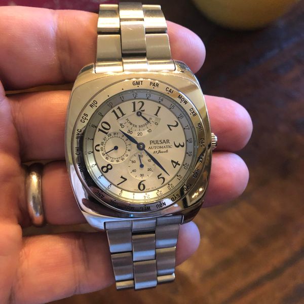 [WTS] 1993 Pulsar Automatic World Timer | WatchCharts Marketplace