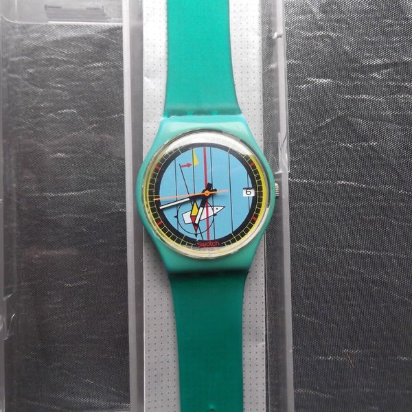 Swatch Watch GL400 Pago Pago. 1987. Very Good Working Condition. New ...