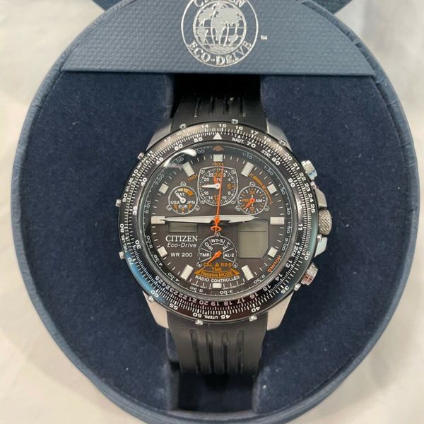 Citizen Eco-Drive WR 200 Radio Controlled Multi-Functions SSB Wrist ...