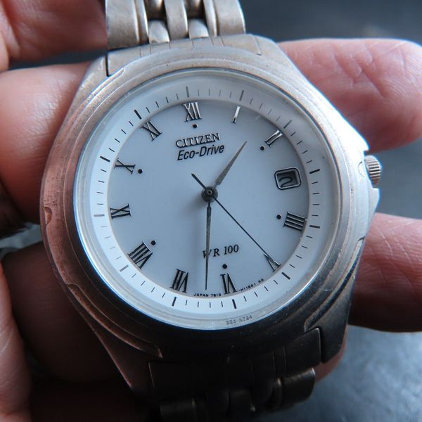 Japan Citizen Eco-Drive WR 100m Quartz Men Watch | WatchCharts Marketplace
