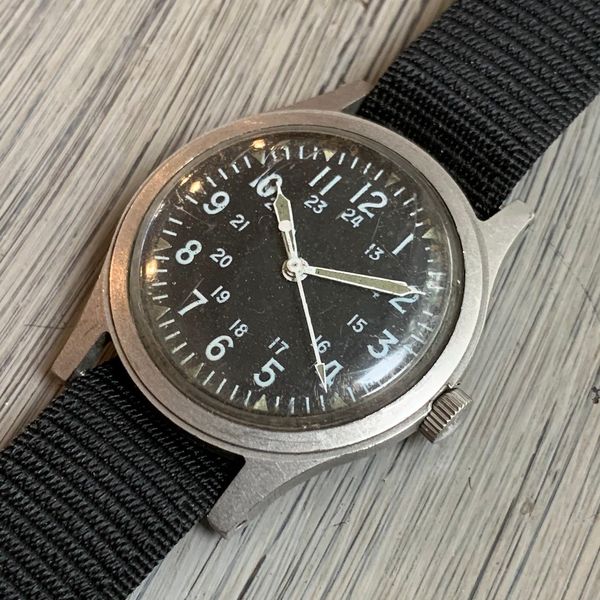 FS: 1972 Hamilton MIL-W-46374A Military Field Watch | WatchCharts