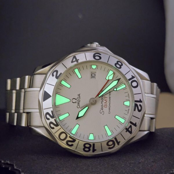 [WTS] Omega Seamaster ‘Great White’ GMT with box and papers ...