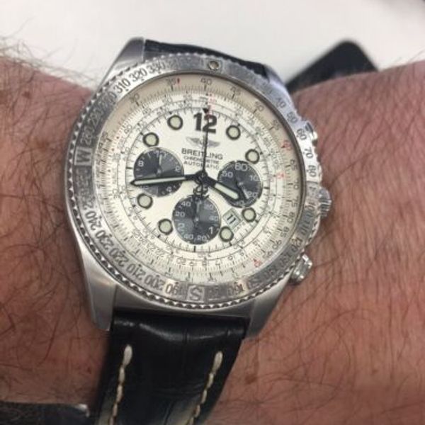 Mens Breitling B2 Chronograph A42362 Automatic Chronomater Watch Box ...