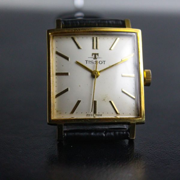 Vintage Tissot Tank, Gold plated, Swiss movement, Mechanical ...