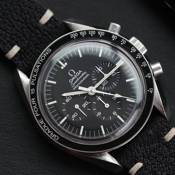 FS: 1972 Omega Speedmaster 145.022 Step Dial, Pulsations Bezel, Cal 861 ...