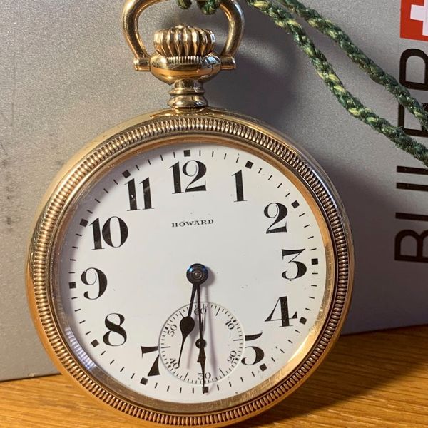 Collector's Opportunity: Howard Railroad Chronometer in ORIGINAL BOX ...