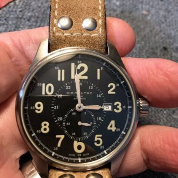 Hamilton Khaki Automatic Watch (H70655733) 44mm, Good Condition ...