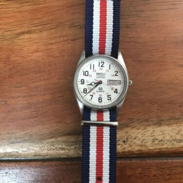 Seiko Railroad Approved SQ Quartz Wrist Watch 8223 | WatchCharts