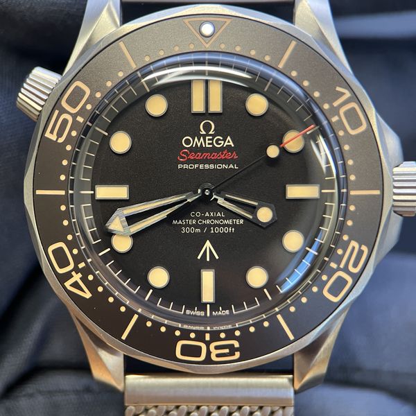 [WTS] Omega Seamaster No Time To Die 210.90.42.20.01.001 Full set $6650 | WatchCharts Marketplace