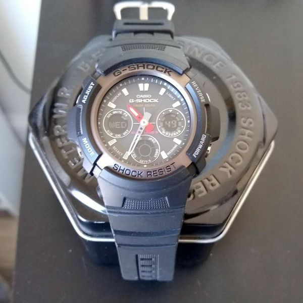 Casio G Shock Tough Solar AWG-101 4765 Atomic watch for parts repair ...