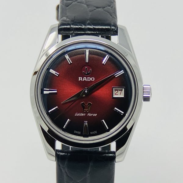 FS: Rado Golden Horse Limited Edition Red Dial Watch R33930355 ...