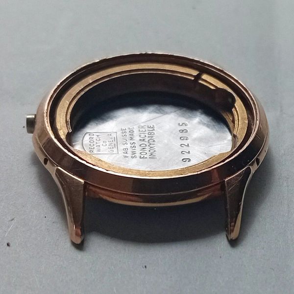 Cassa Orologio Datofix Record 107c ...no Zenith/Omega/Longines ...