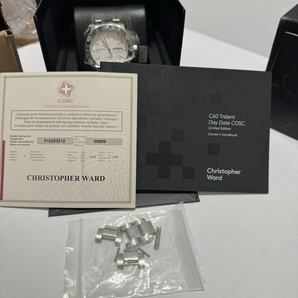 Christopher Ward C60 Trident Day Date COSC | WatchCharts Marketplace