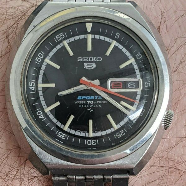 Vintage '70 Seiko 7019-6010 Sports Diver 70M JDM Watch, Proof, Orig ...